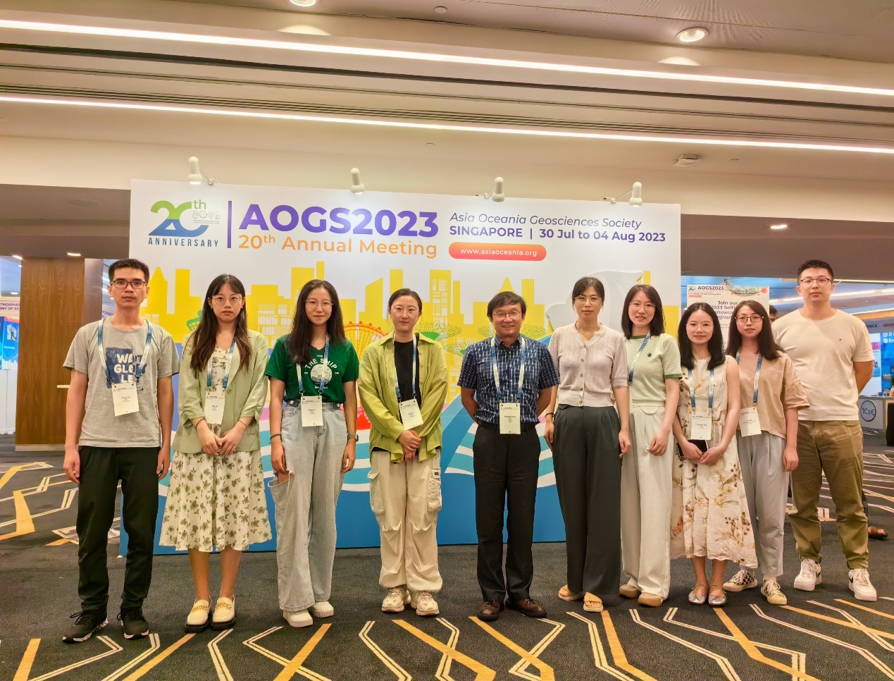 我室主任董昌明教授带队参加2023年AOGS国际学术年会